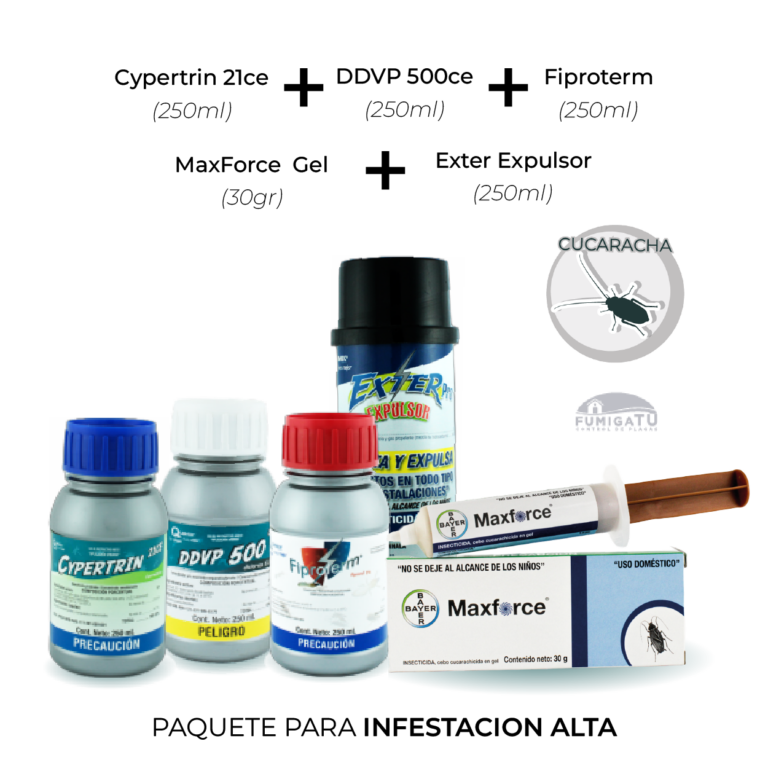 Insecticidas contra cucarachas - Fumiga Tu