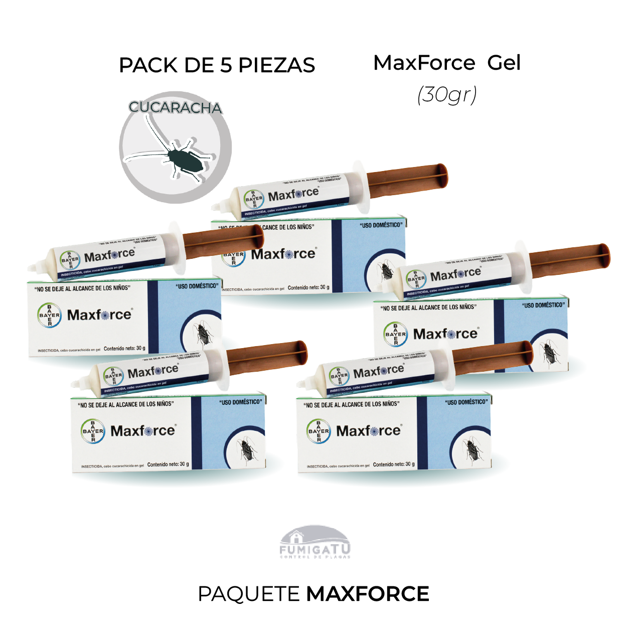 Pack de MaxForce - Fumiga Tu