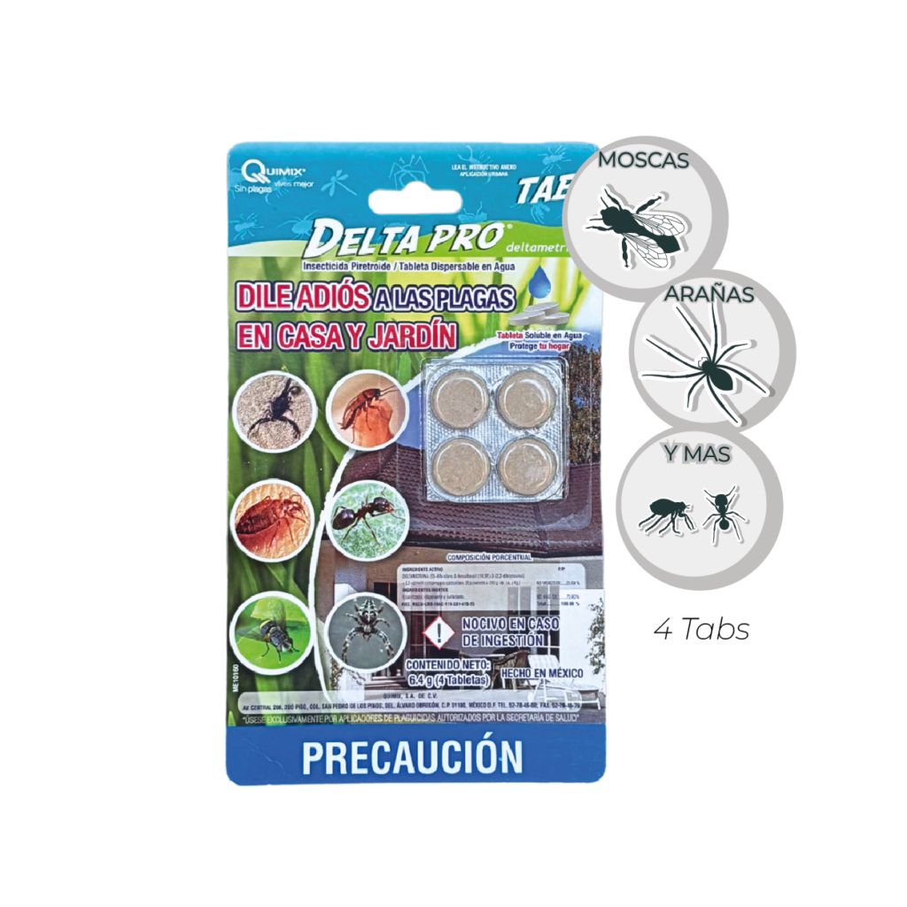 Delta Pro Tabletas - Insecticida Fumiga Tu